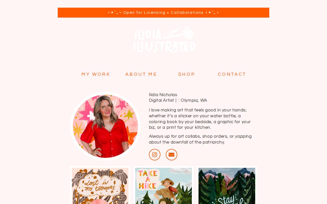 Ilidia Illustrated | Olympia Creative